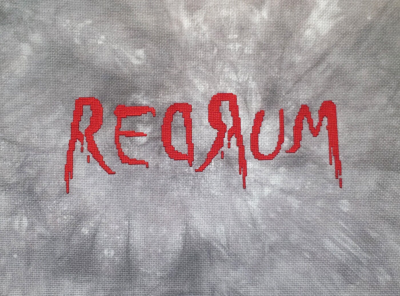 Redrum Cross Stitch Pattern / Horror Shining Cross Stitch Pattern ...