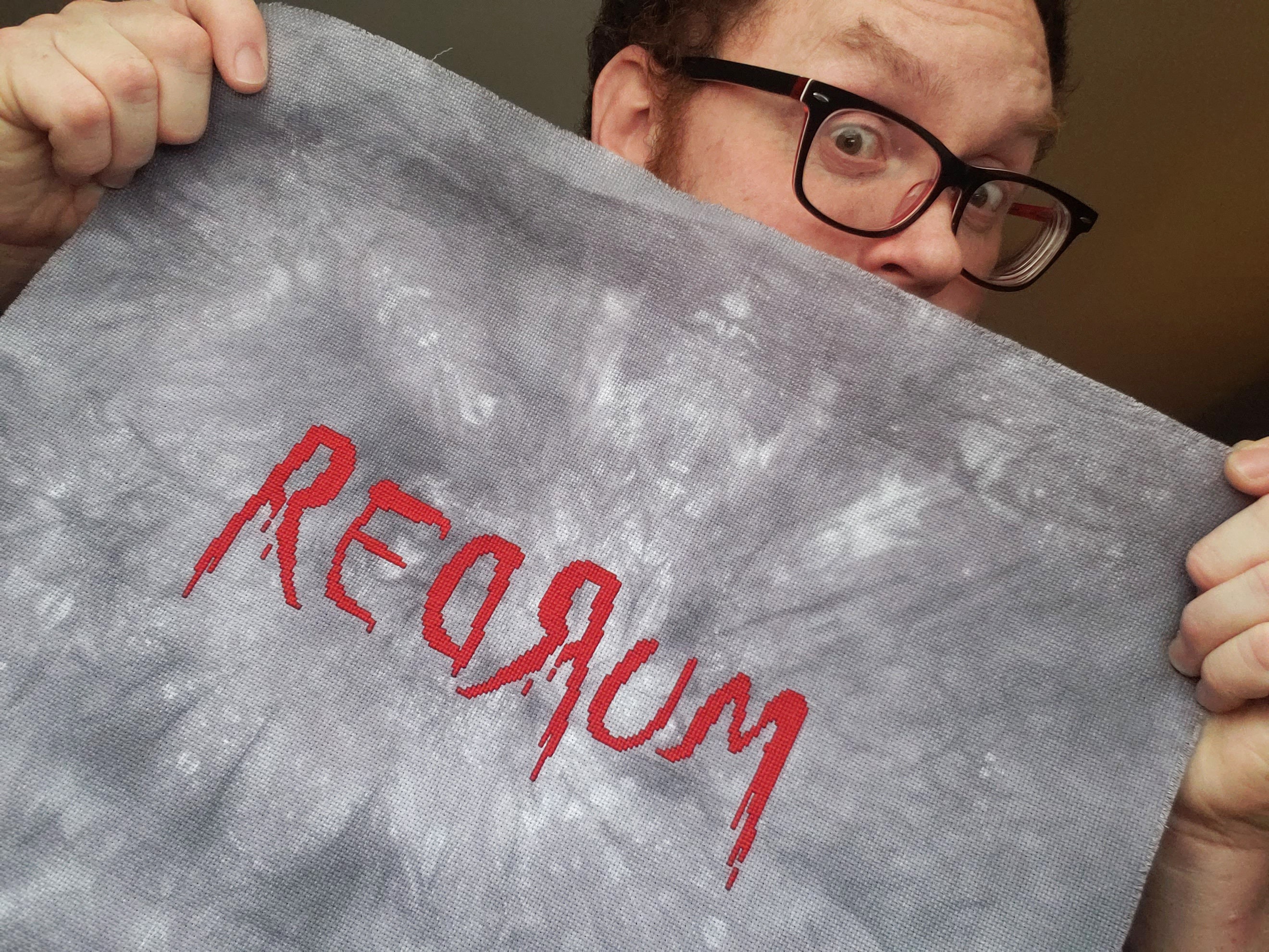 Redrum Cross Stitch Pattern / Horror Shining Cross Stitch Pattern ...