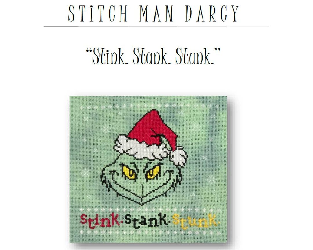 Stink Stank Stunk - Cross Stitch Pattern / Christmas / Digital Download ...