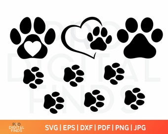 Paw SVG, Dog Paw Svg, Cat Paw Svg, Pet Paw Svg, Animal Paw Svg ...