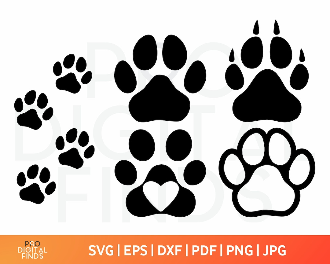 Paw SVG, Dog Paw Svg, Cat Paw Svg, Pet Paw Svg, Animal Paw Svg ...