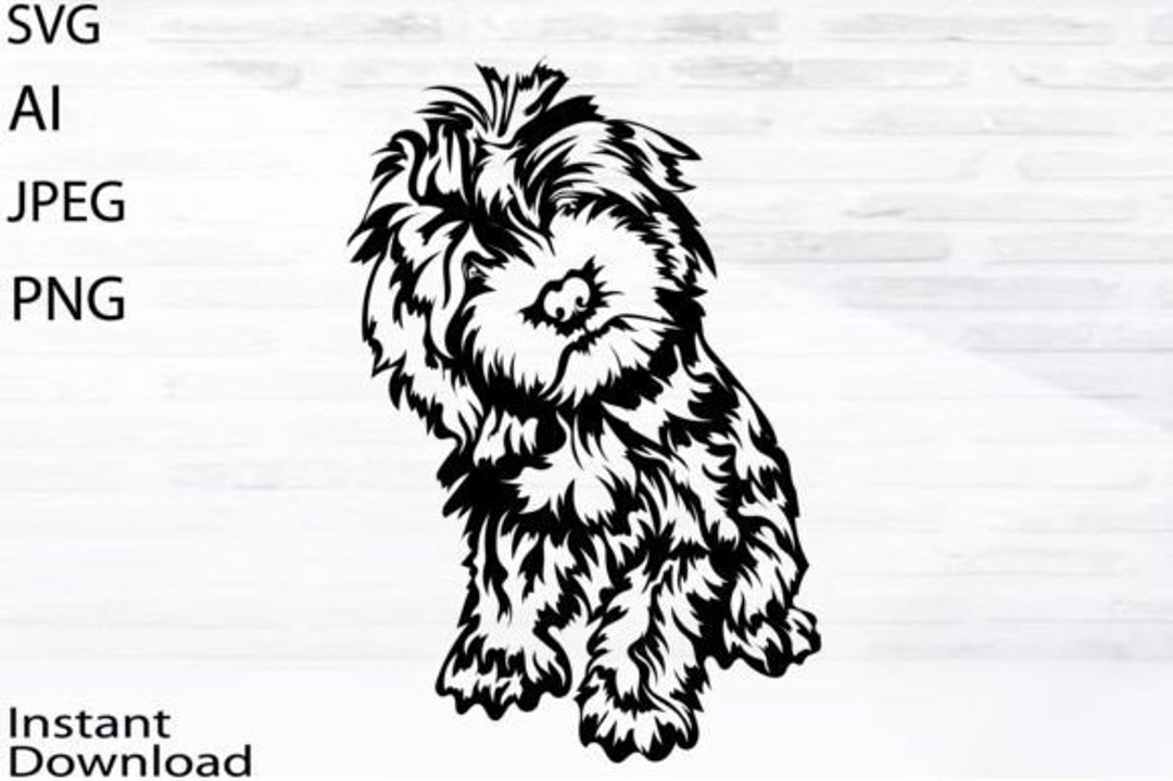 Golden Doodle Dog Svg/png/jpg/ai/vector - Instant Download Art File - Etsy