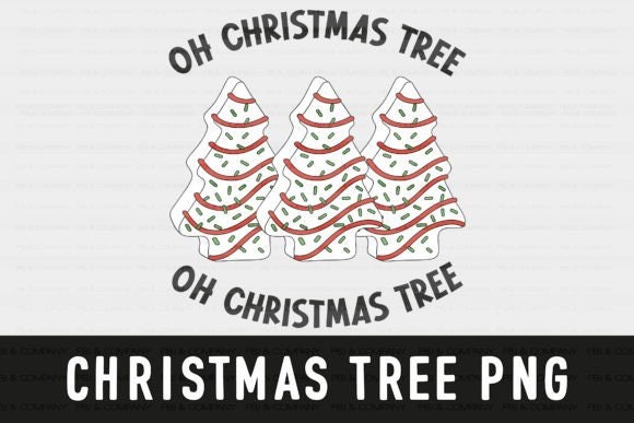 Oh Christmas Tree - PNG - Instant Download - Etsy