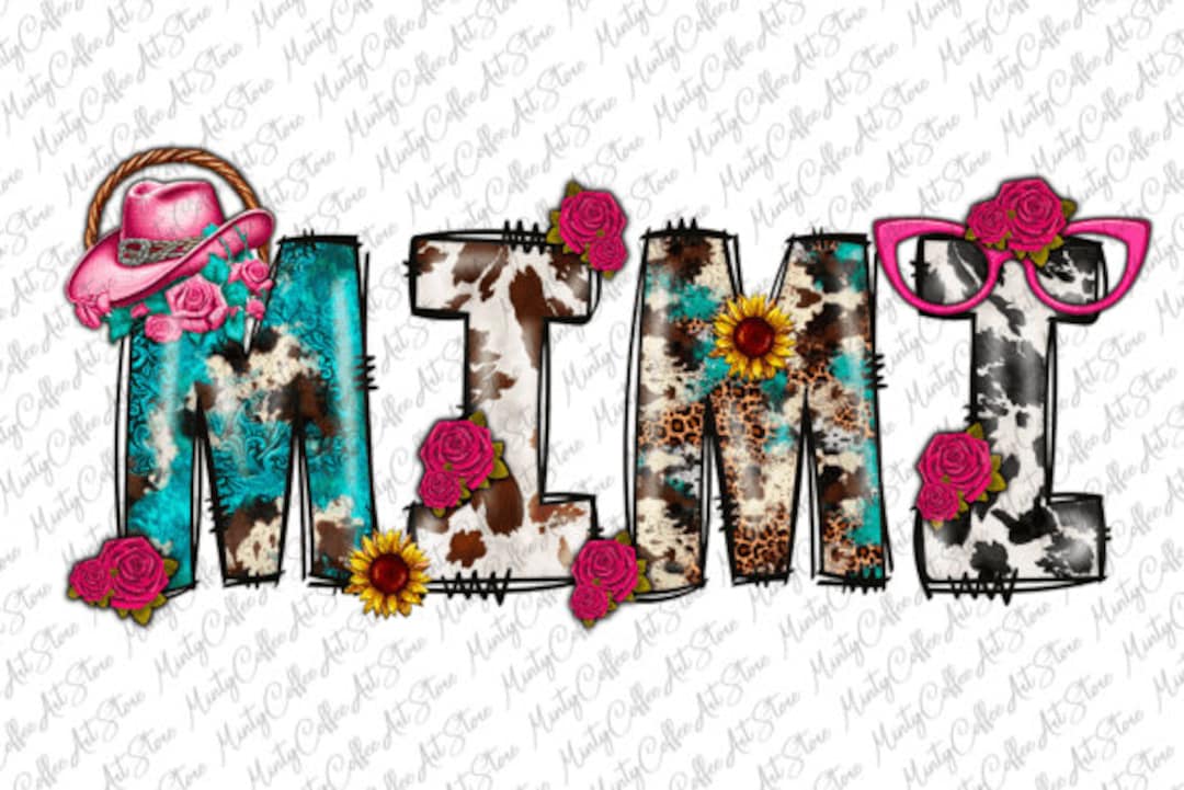 Mimi Mama Sublimation PNG - Instant Download - Etsy