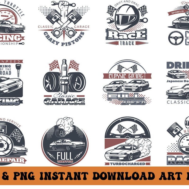 Motorsports Logo Svg - Etsy