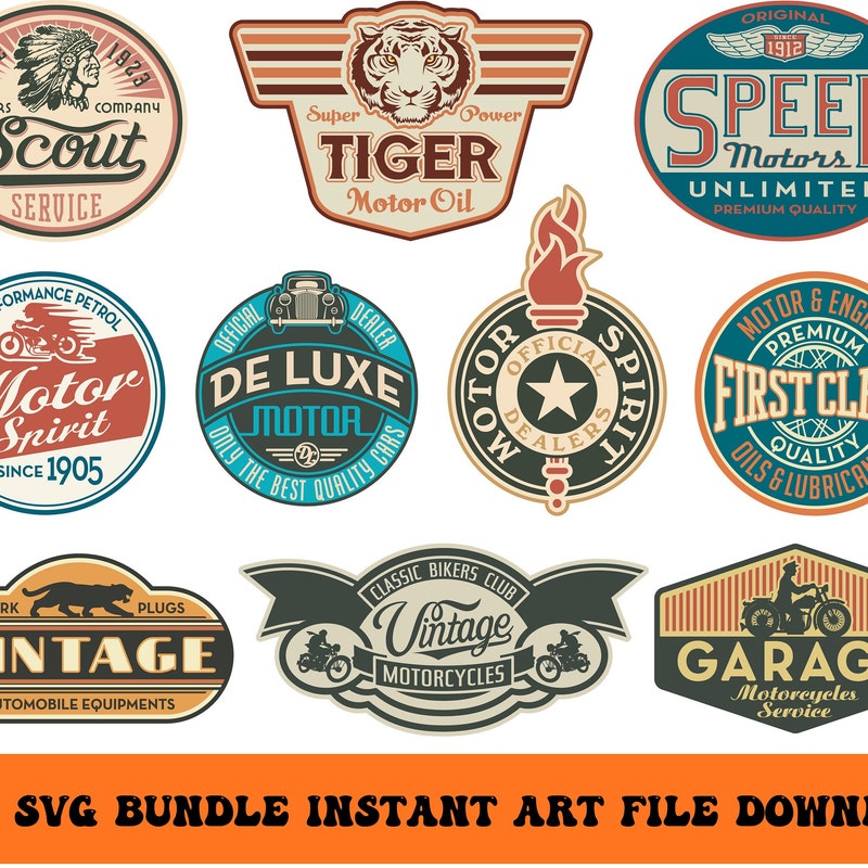 Vintage Gas Oil Signs Png - Etsy