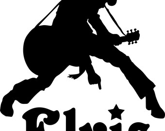 Elvis Vinyl Decal Window Sticker Car Decal - Etsy