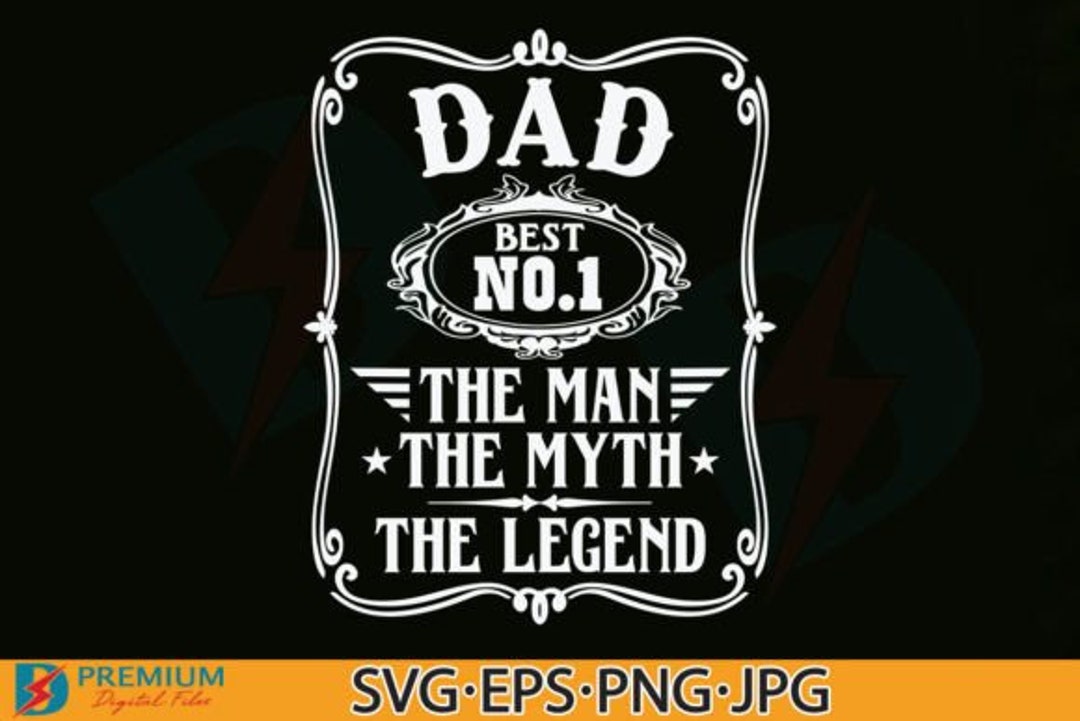 Vintage Dad SVG Designs, Fathers Day PNG - Instant Download Art File - Etsy