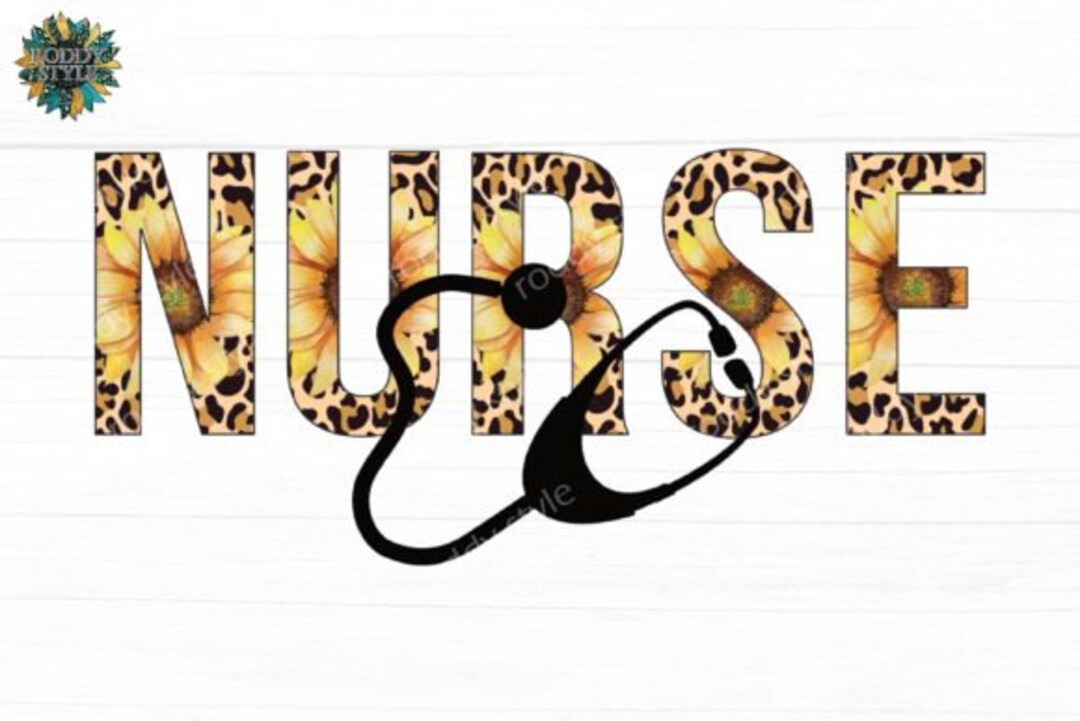 Nurse Life Sunflowers - Instant PNG Download - Etsy