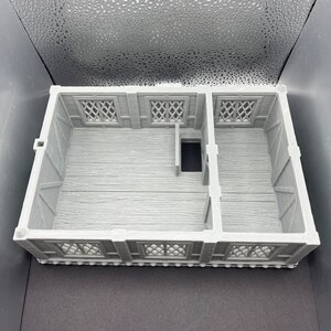 Dnd Cottage House. 3 Peice. 9 Inches Tall. Paintable PLA Professional ...