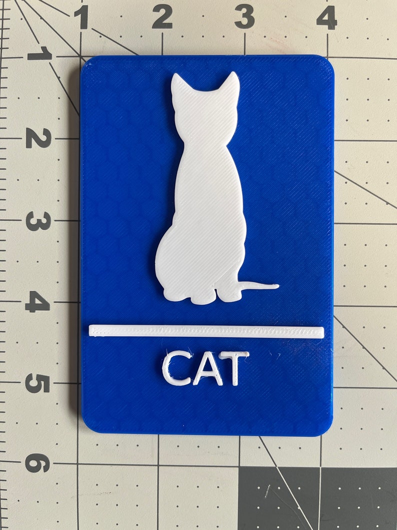 Cat Bathroom Funny Sign to Spruce up the Catbox. - Etsy