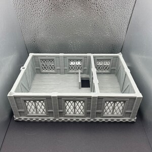 Dnd Cottage House. 3 Peice. 9 Inches Tall. Paintable PLA Professional ...