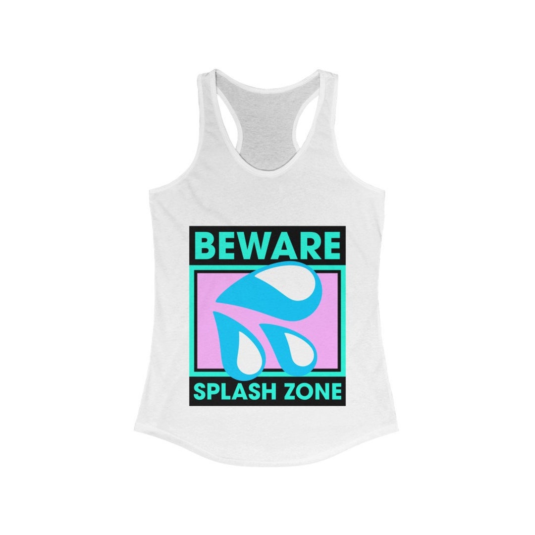 Splash Zone Squirter Womens Ideal Racerback Tank Etsy
