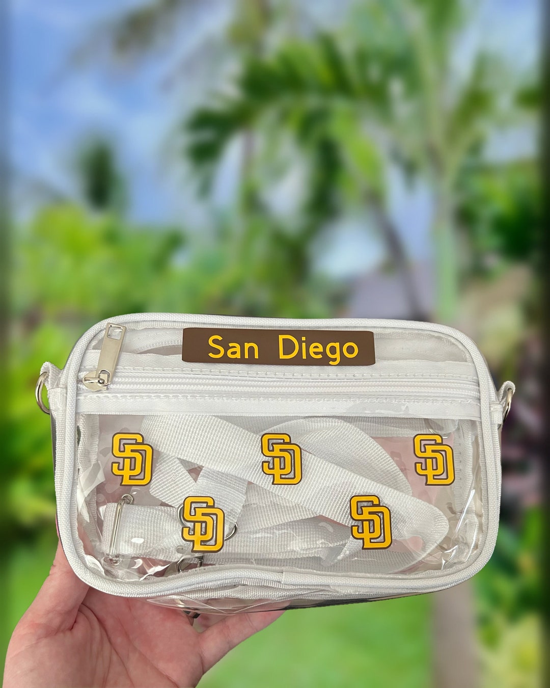 San Diego Padres Stadium Bag SD Pattern - Etsy