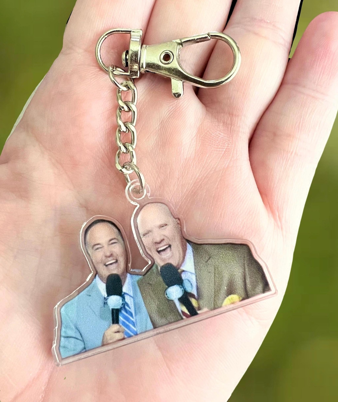 Mark Grant and Don Orsillo | San Diego Padres | Key Chain | Bag Charm ...