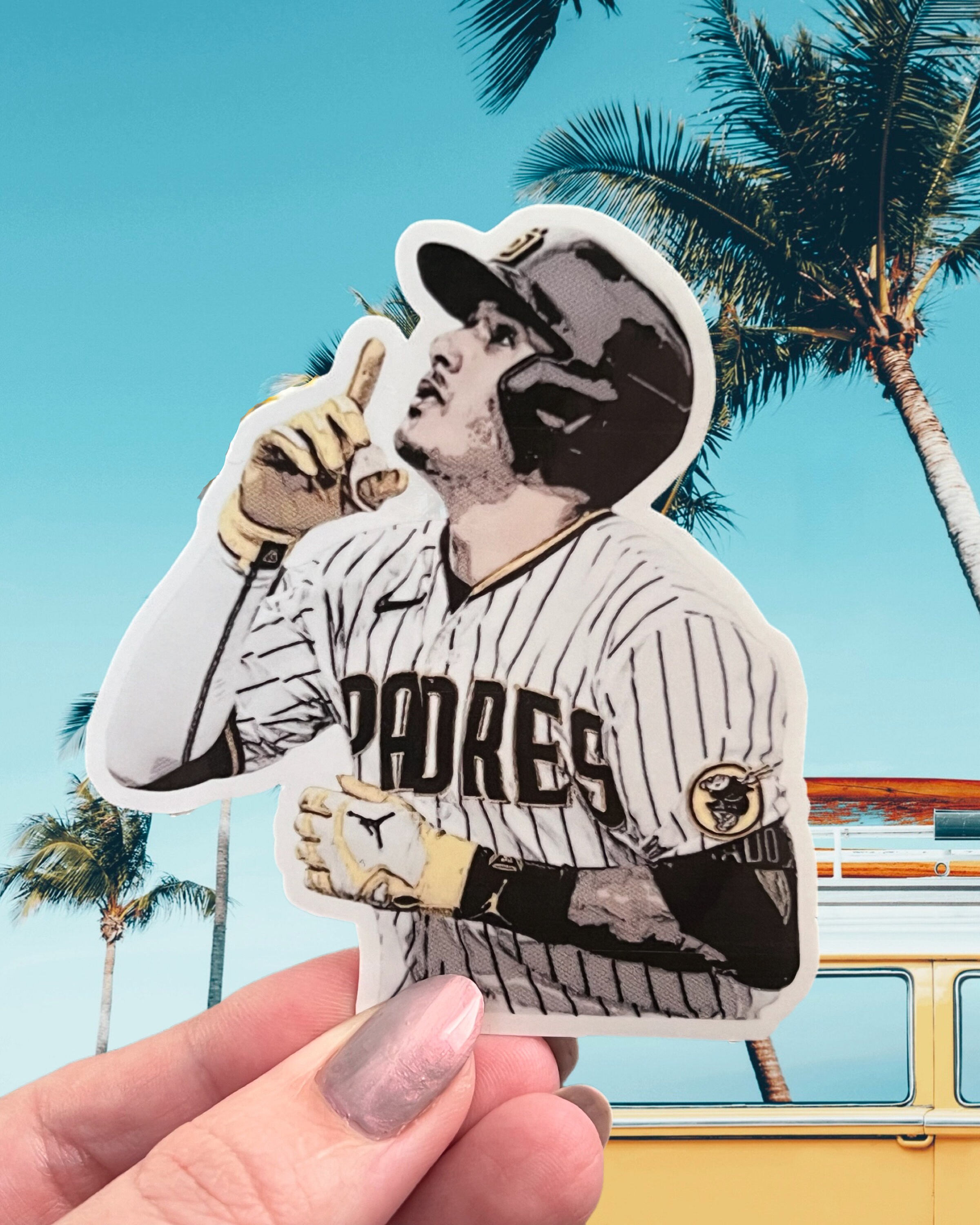 Manny Machado Padres Stickers Looking Up - Etsy