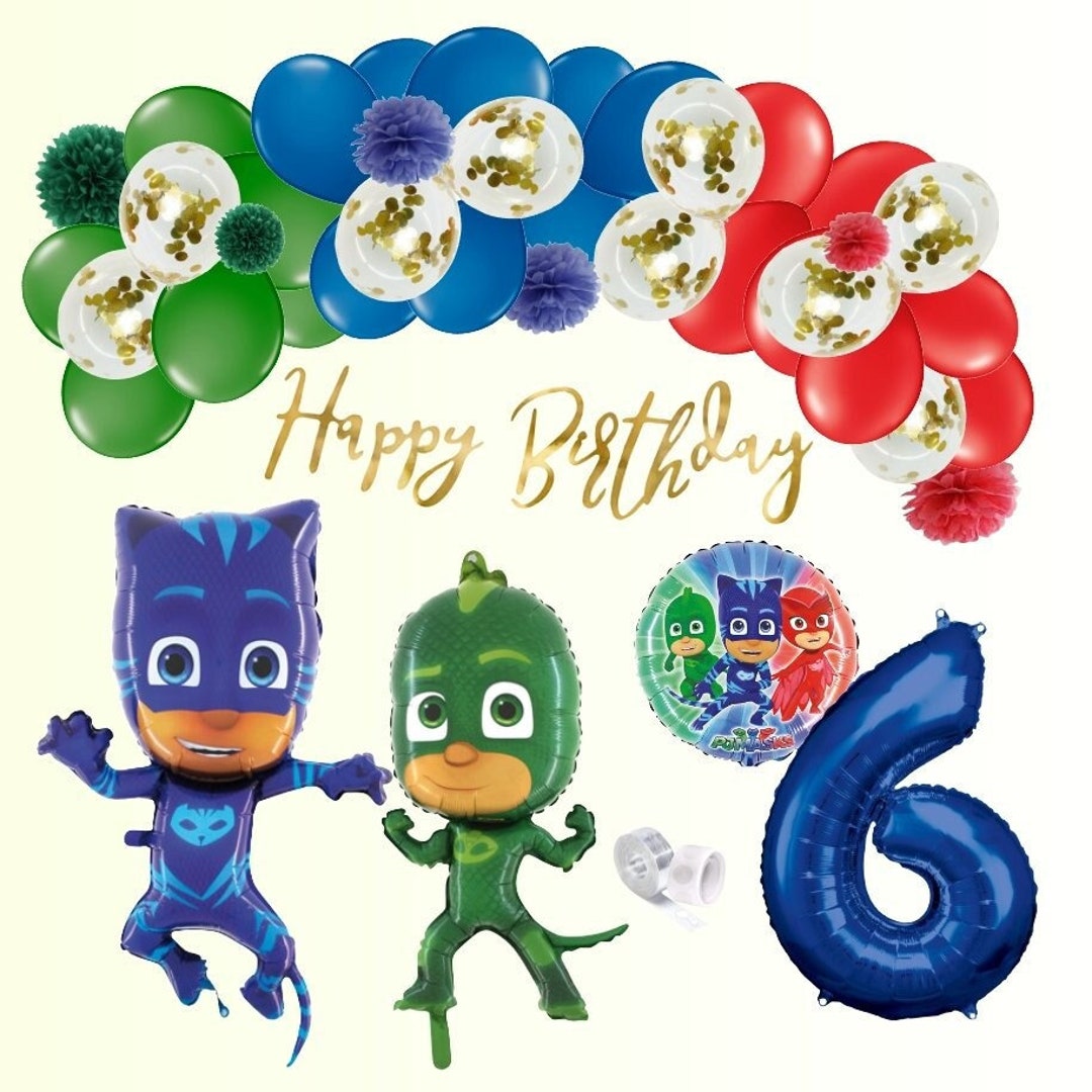 Party Box pj Masks 29 or 63 Pieces - Etsy