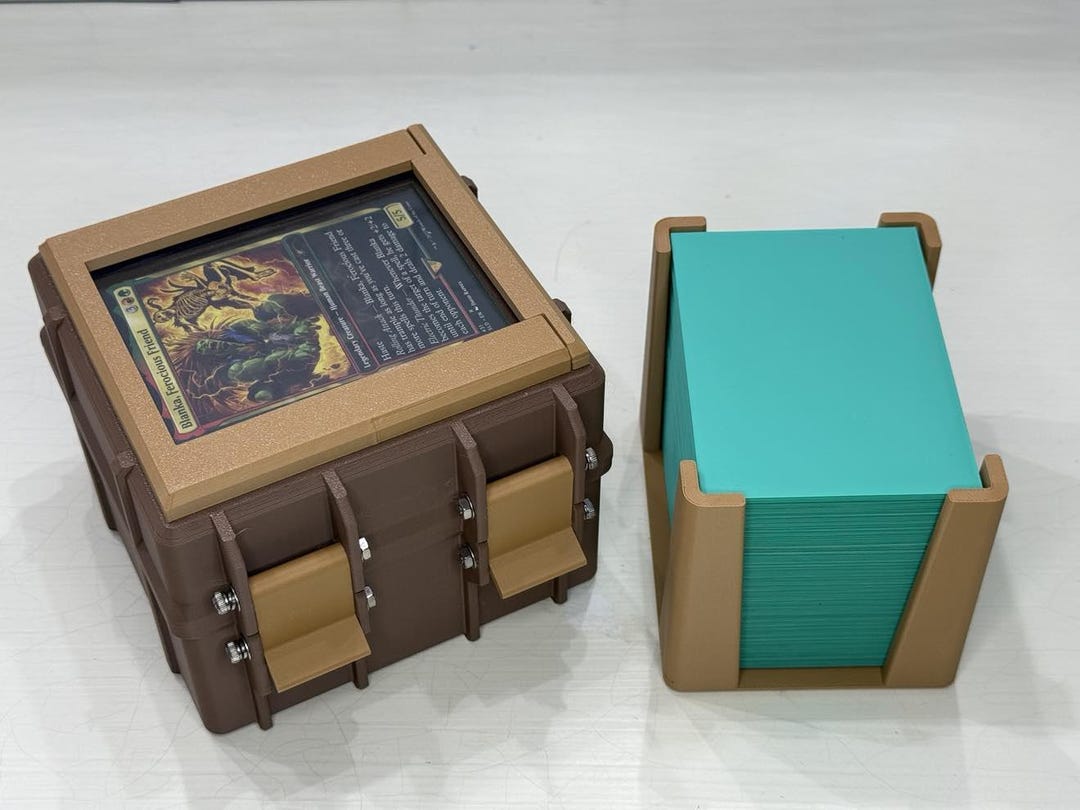 Magic the Gathering Rugged Commander Deck Box - Etsy