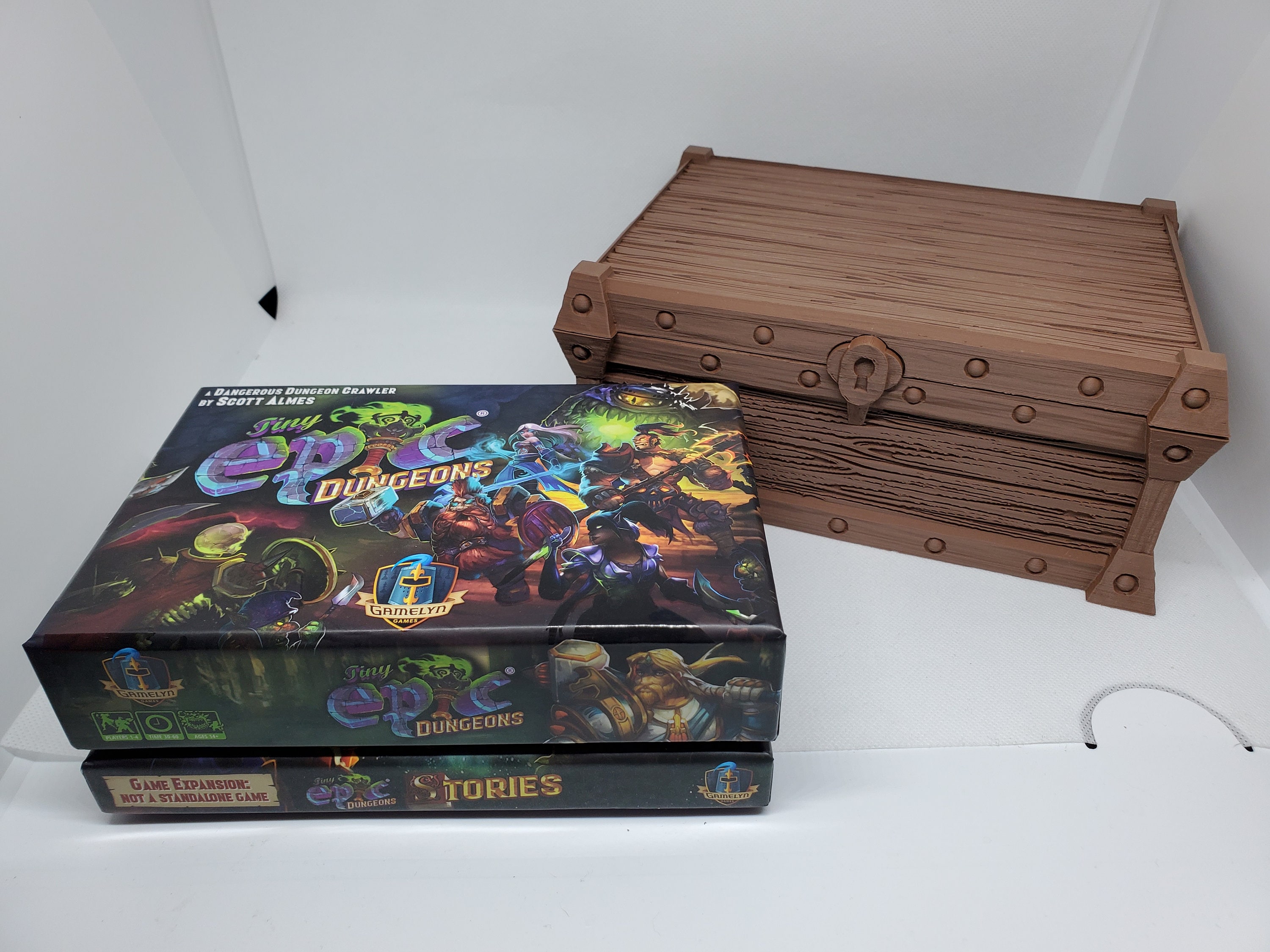 Deluxe Treasure Chest With Push Latch for Tiny Epic Dungeons - Etsy