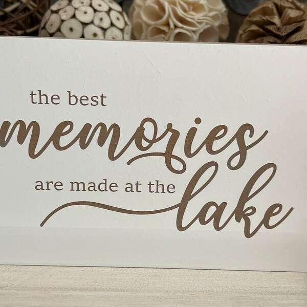 Memories Made at the Lake Svg - Etsy