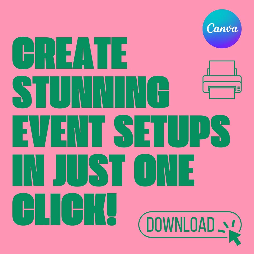 Event Backdrop Mockup Bundle: 30 Decor Designs, Canva & Photoshop Ready ...