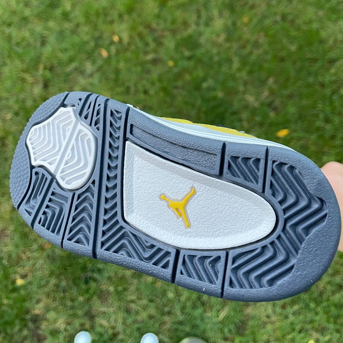 Nike Jordan 4 lightning Yellow Sneaker Putter Cover Air - Etsy