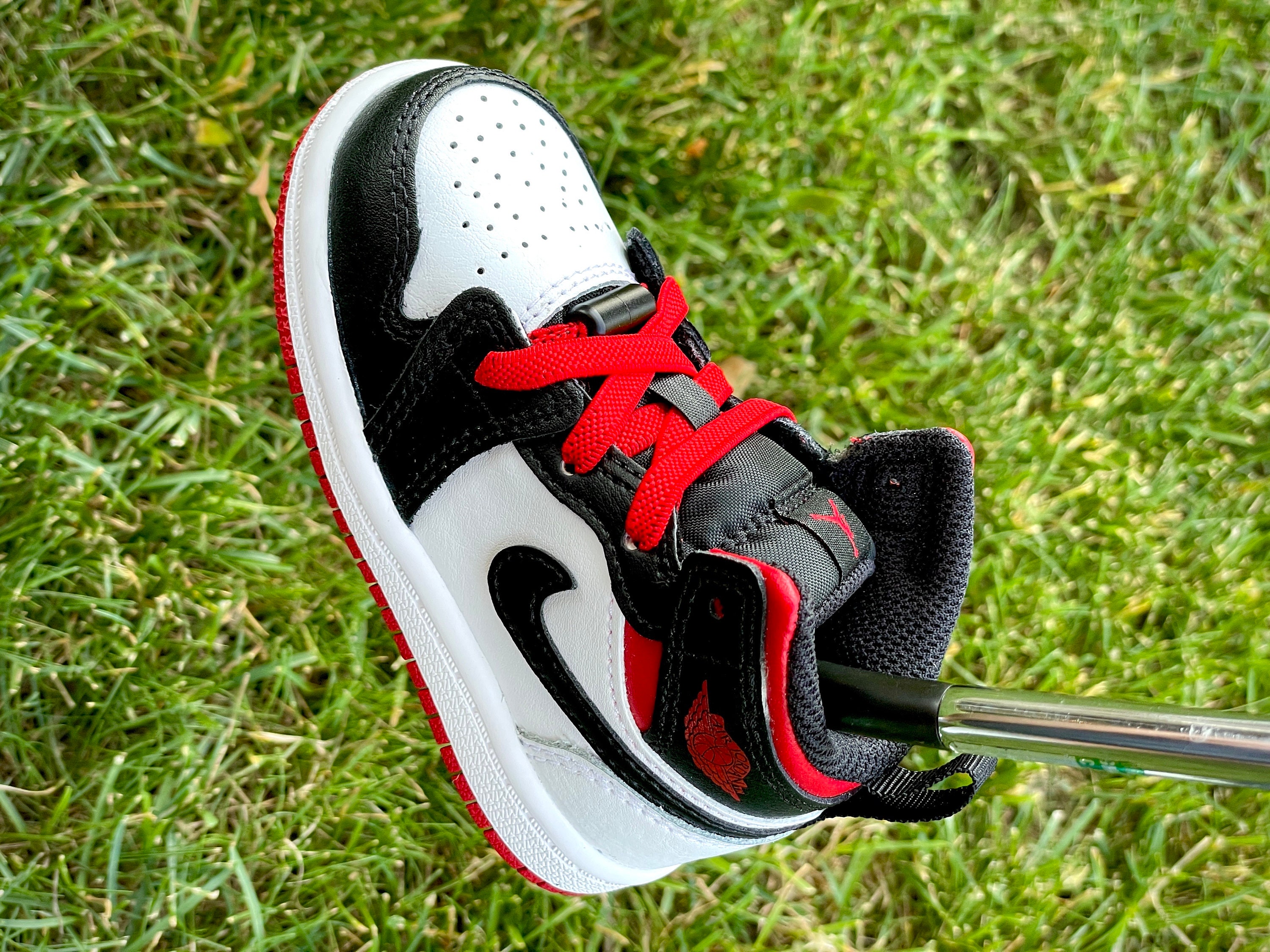 Jordan 1 Gym Red Black Toe Putter Cover Authentic Air Jordan I One Golf ...