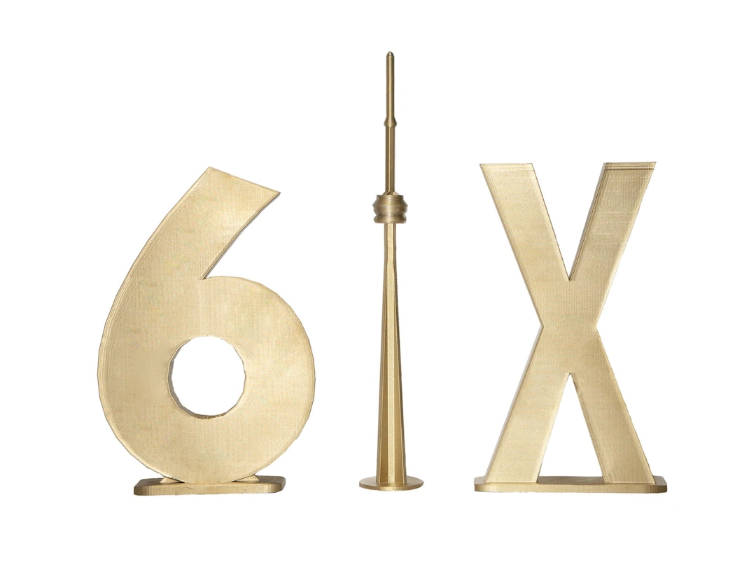 The 6ix 3D SIGN – Toronto City Home Décor Wall Art – Personalized ...
