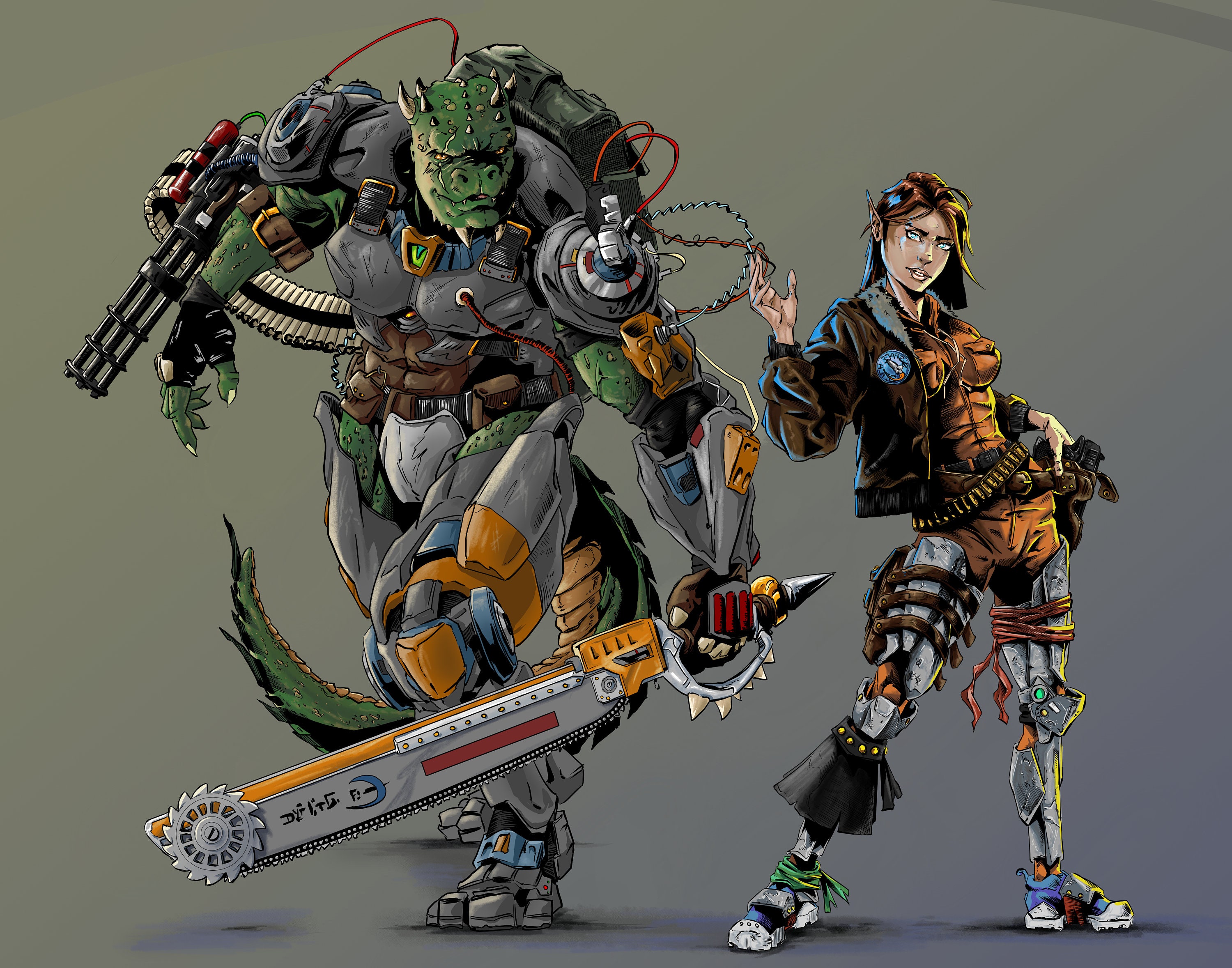 DND Custom Character Designs Dungeons and Dragons Art - Etsy