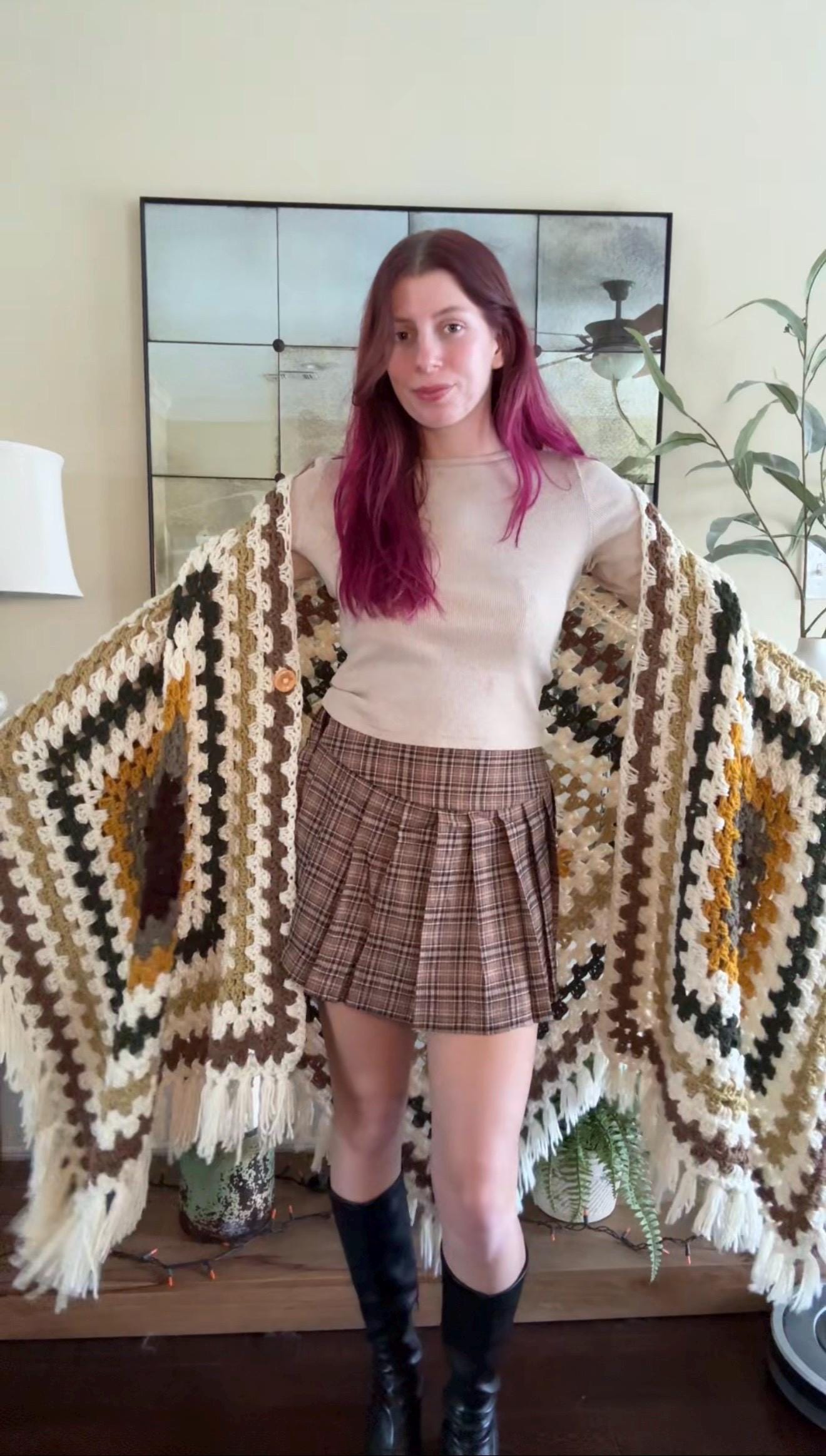 Granny Square Shawl, Digital Download - Etsy