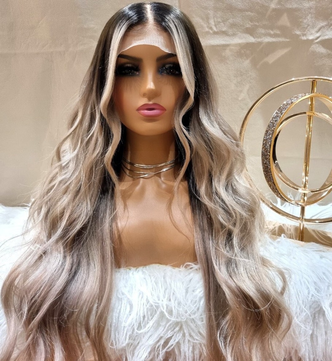 NIA, Human Hair Lace Front Wig, Luxury Lace Wig, Lace Wigs Uk - Etsy