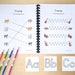 Alphabet Workbook (250 Pages) Low Prep, Printer Ink Friendly - Etsy Canada