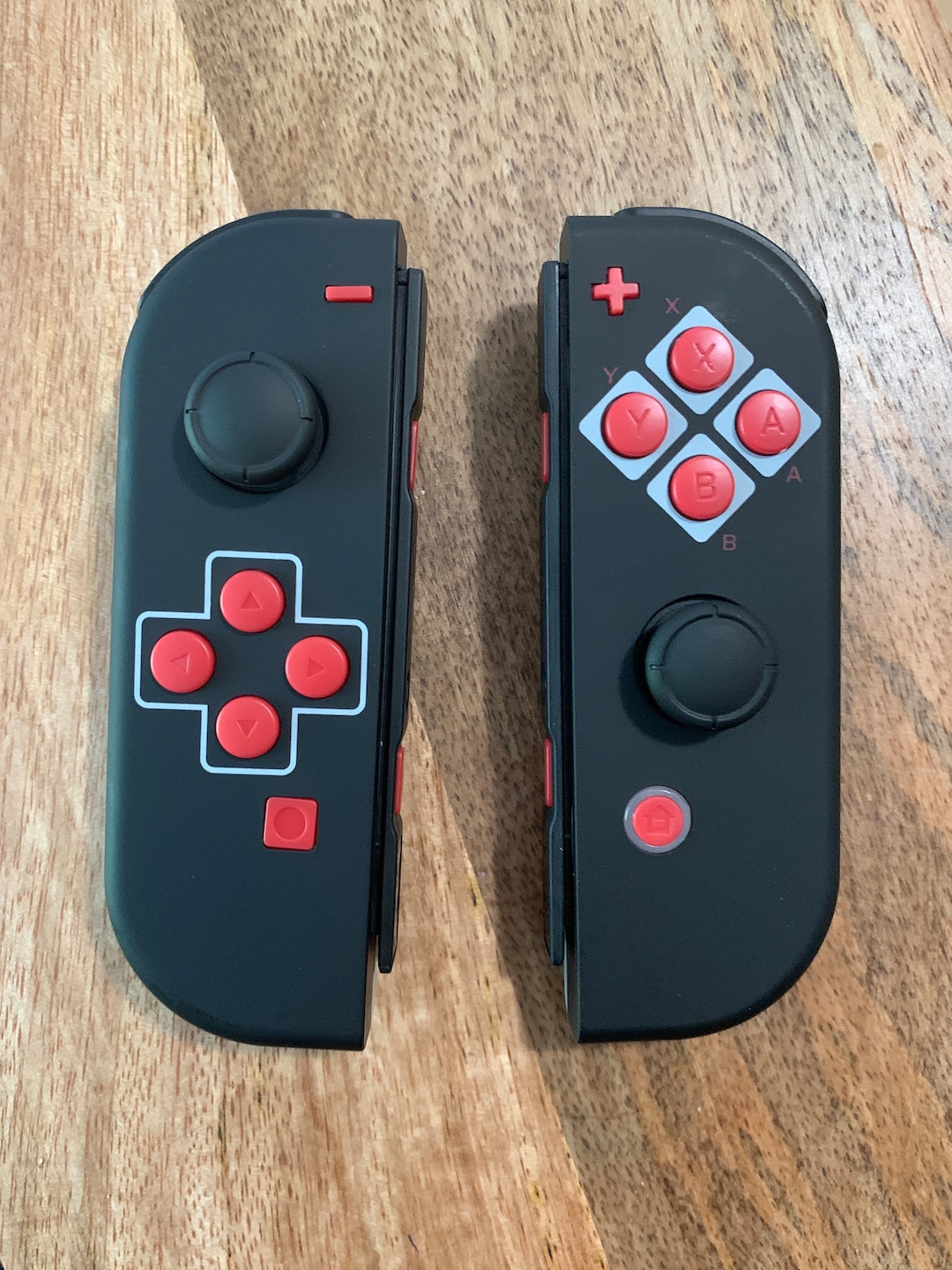 Custom Nintendo Switch Joycons classic NES Color Scheme - Etsy