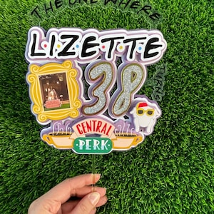 Friends TV Show 3D Cake Topper - Etsy