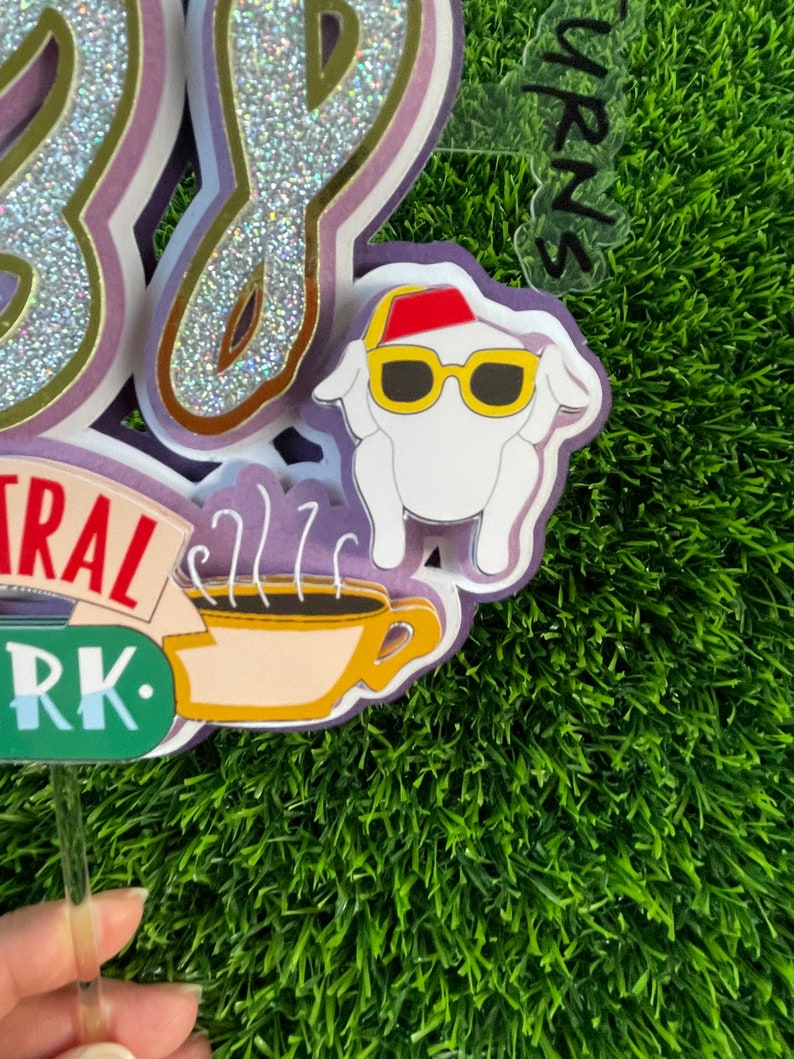 Friends TV Show 3D Cake Topper - Etsy