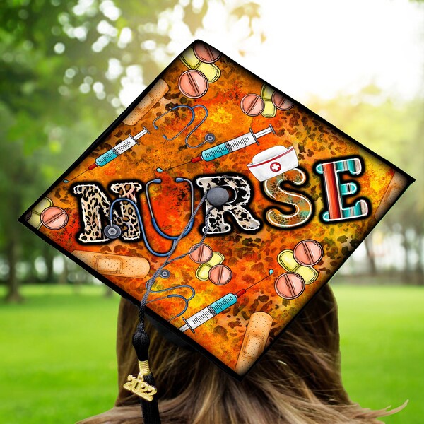 Nurse Graduation Cap - Etsy