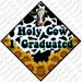 Holy Cow Graduated Graduation Cap Pnggraduation Hat Pngholy - Etsy