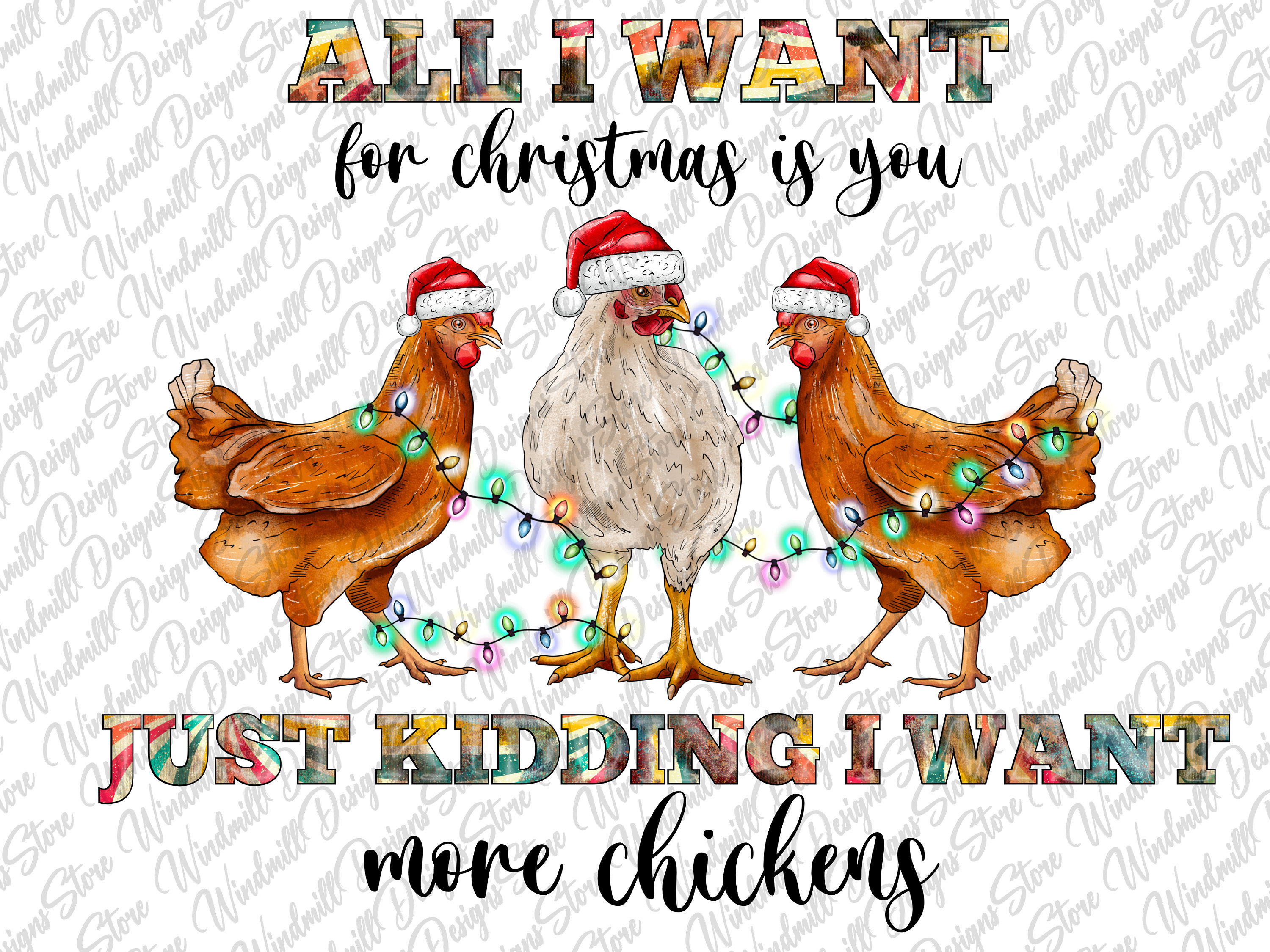 Merry Christmas Chicken