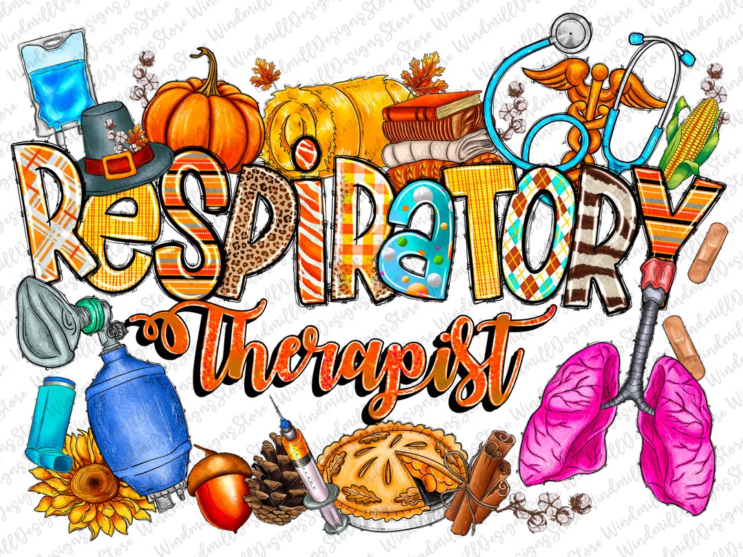 Respiratory Therapist Fall Png, Thankful Respiratory, Fall Vibes, Fall ...