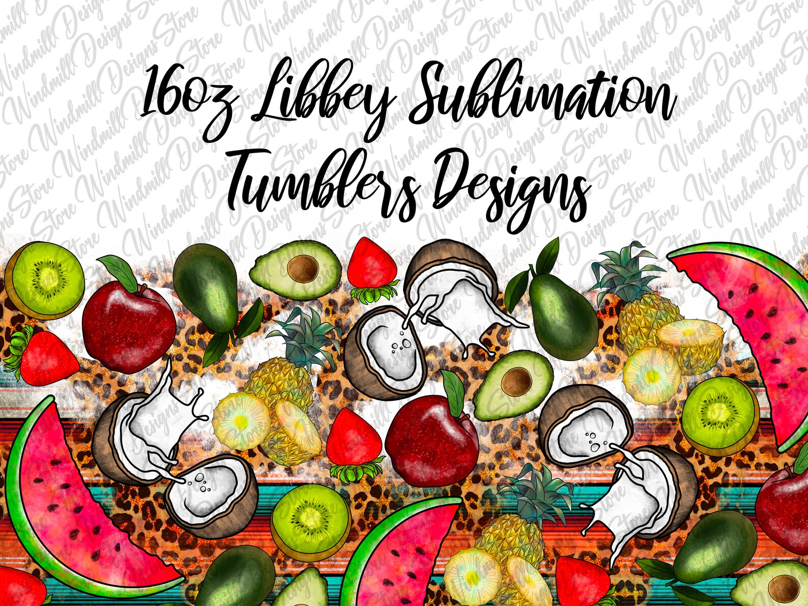 Fruit Libbey Cup Png Sublimation Design16oz Libbey Cup - Etsy