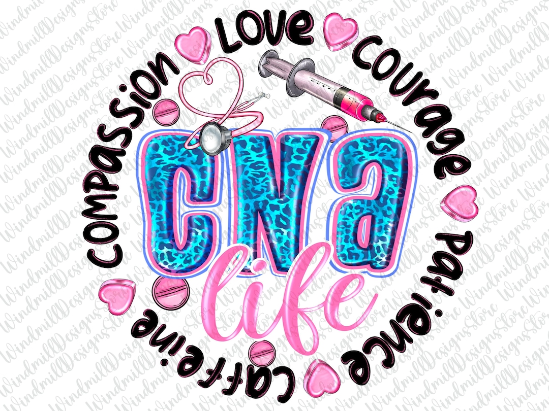 CNA, CNA Png, Certified Nurse Assistant Png, Nurse Gift, Nurse Png ...