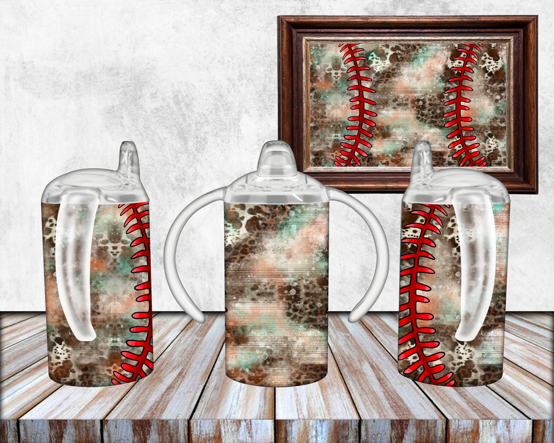 Baseball Sippy Cup Sublimation Design,baseball 12oz Sublimation ...