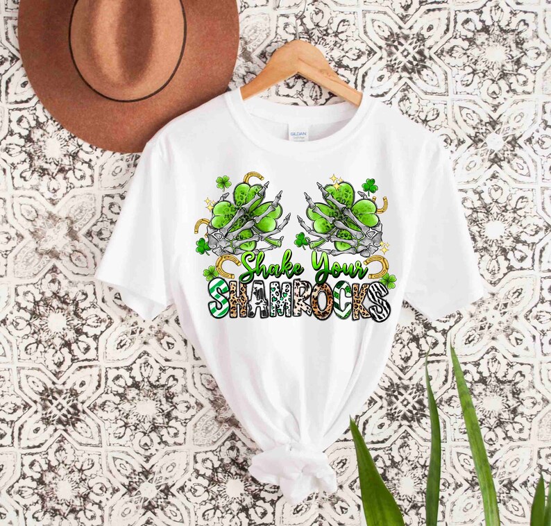 Shake Your Shamrocks Png Sublimation Design Download, St. Patricks Day ...