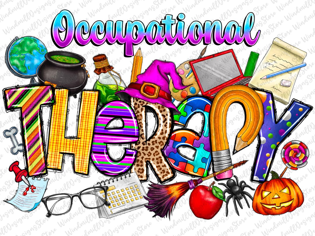 Halloween Occupational Therapy PNG - Western OT Design (digital ...
