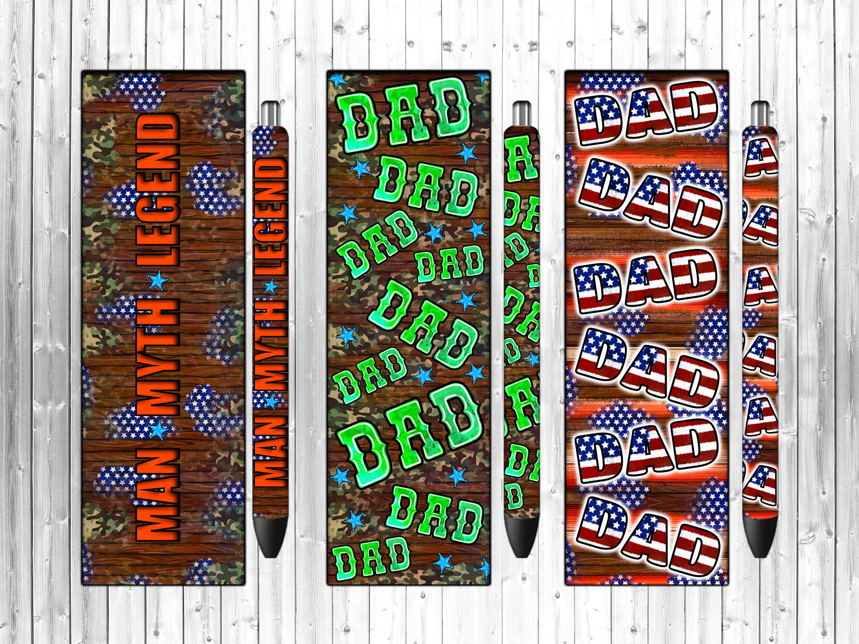 Dad Pen Wraps Png,western Pen Wrap Png,american Dad Pen Wrap Design ...