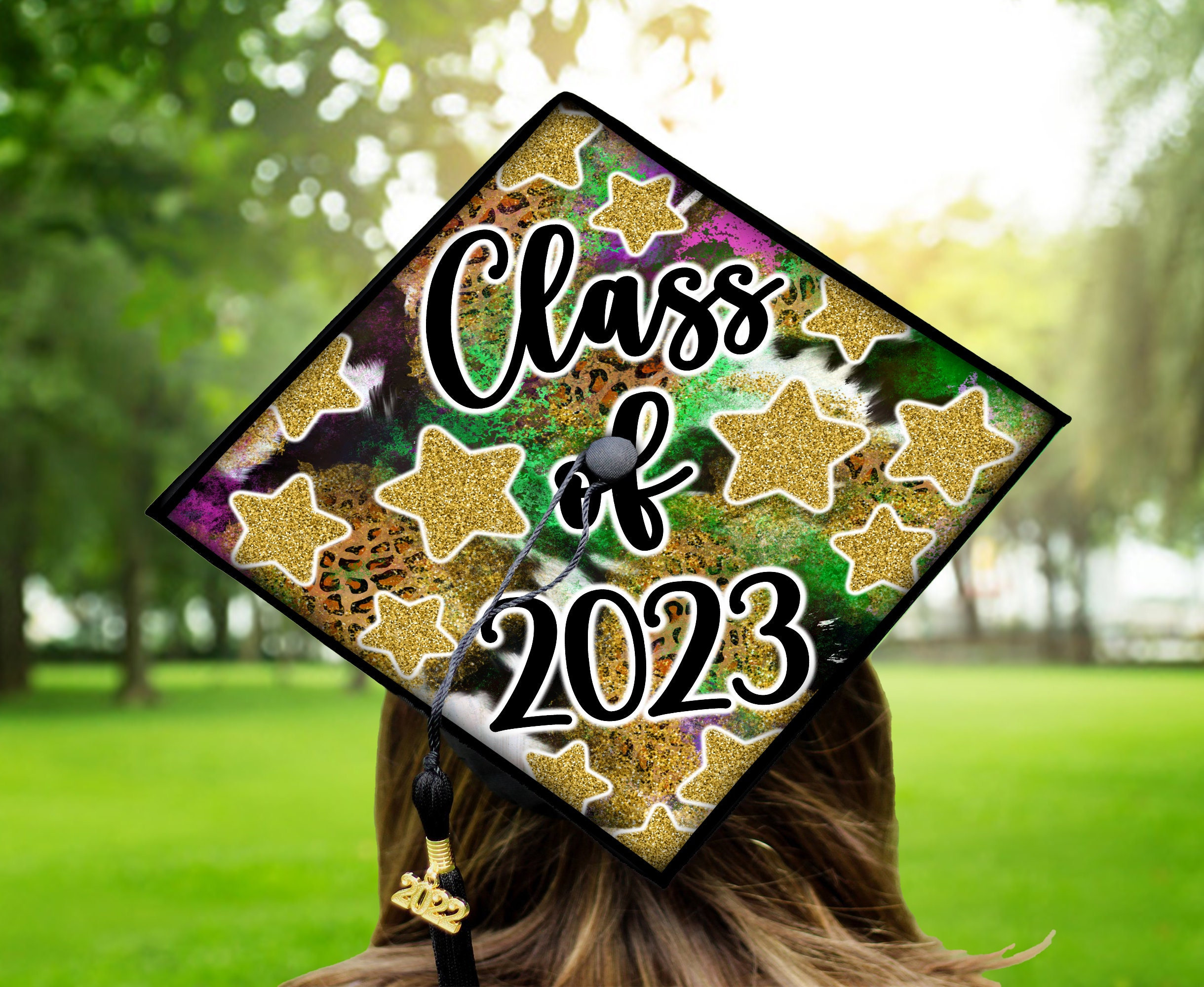 Class Of 2023 Graduation Cap Pnggraduation Hat Pngwestern Etsy