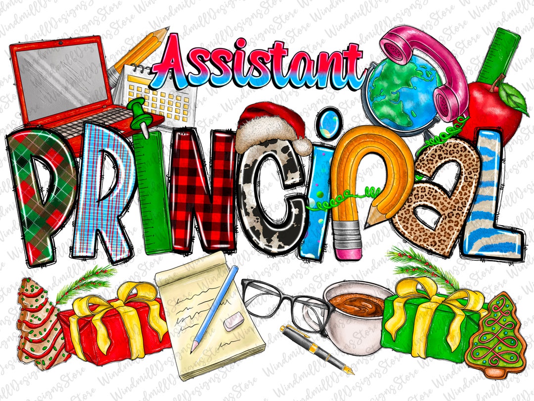 Christmas Assistant Principal Png, Christmas Principal Png, Christmas ...