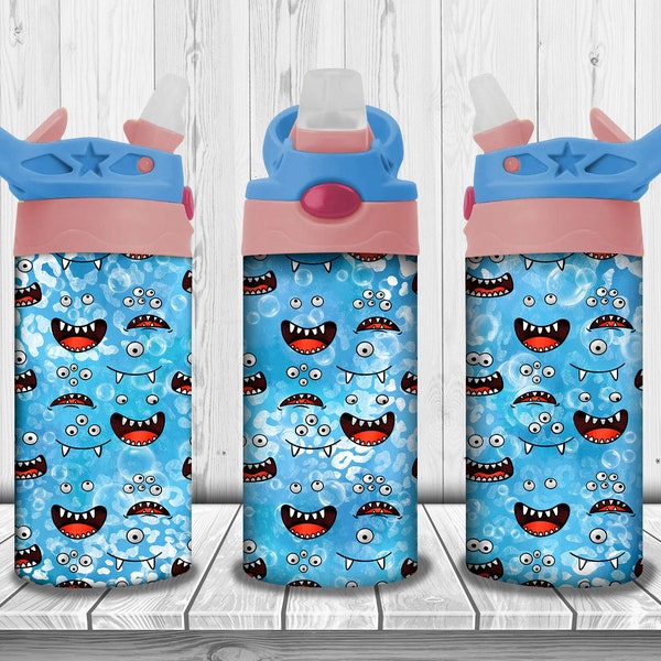 Monster Water Bottle - Etsy