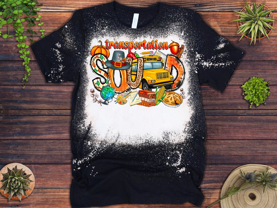 Transportation Squad School Bus Png Sublimation Design, Teacher Png ...