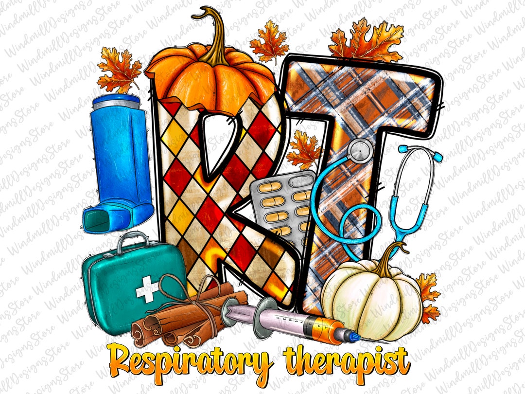 RT Respiratory Therapist Png, Sublimation Design Download, Nurse Life ...